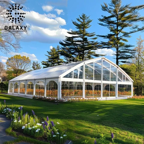 Buy 30x50m Transparent Mobile Stadium Event Polygon Tents For Large ...