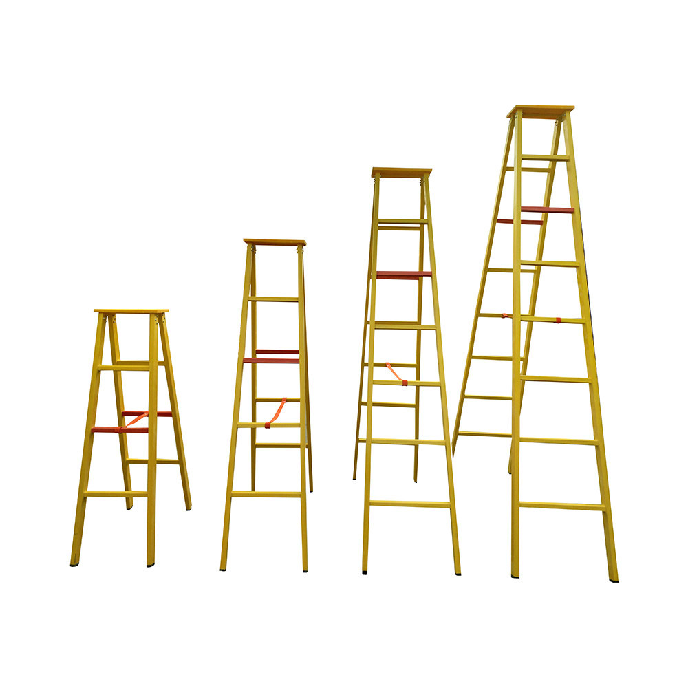 Buy 3m Foldable Easy Store Step Ladder Fiberglass Insulated Ladders ...