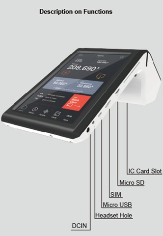 Buy 58/80mm Thermal Printer Connect To Android Pos Terminal With 7inch ...