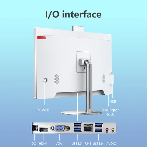 Buy All In One Pc Aio Computador Desktops 21.5 23 27 32 Inch Computer ...