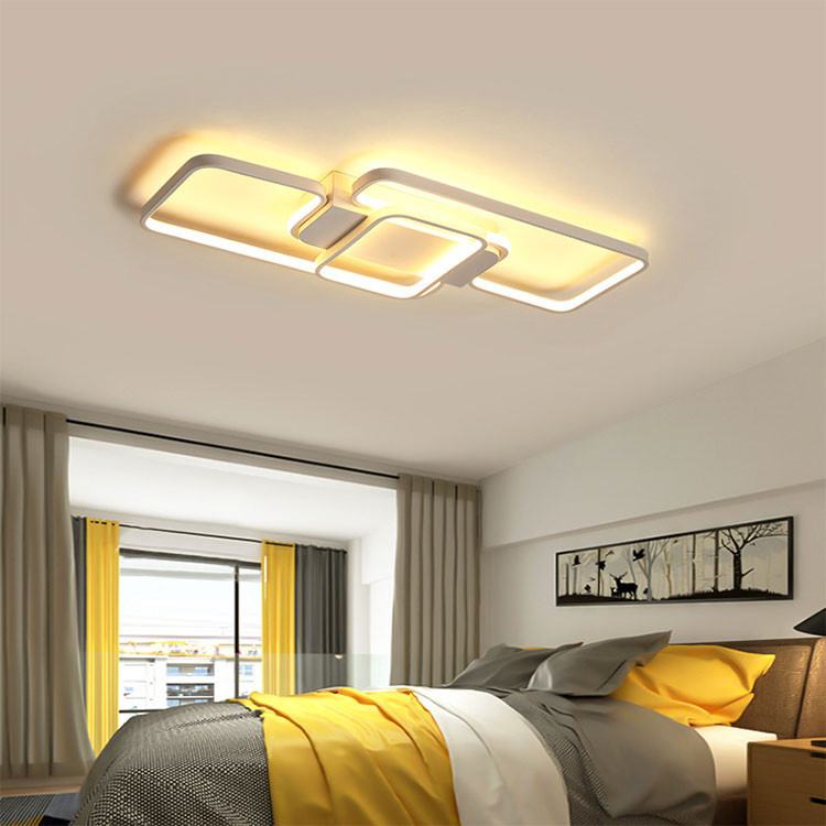 Buy Aluminum Decorative Warm Square 60w Ceiling Light Living Room ...
