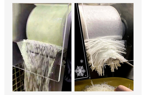 Buy Automatic Milk Snow Ice Maker Commercial Snow Flake Ice Making ...