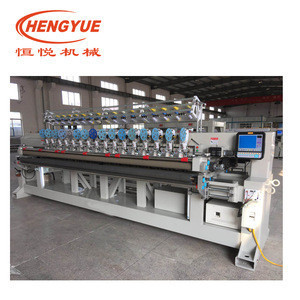Buy Ce Certificate 24 Heads Flatbed Shuttle Quilting Embroidery Machine ...