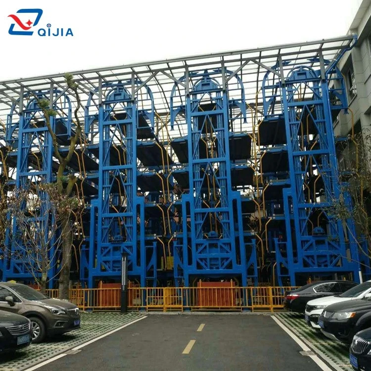 Buy Circular Tower Car Steel Structure Parking Equipment System Ec ...