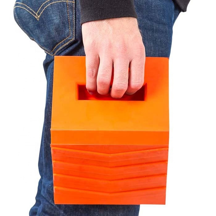 Buy Colorful Pu Foam Wheel Chock from Qingdao Castle Industry & Trade ...