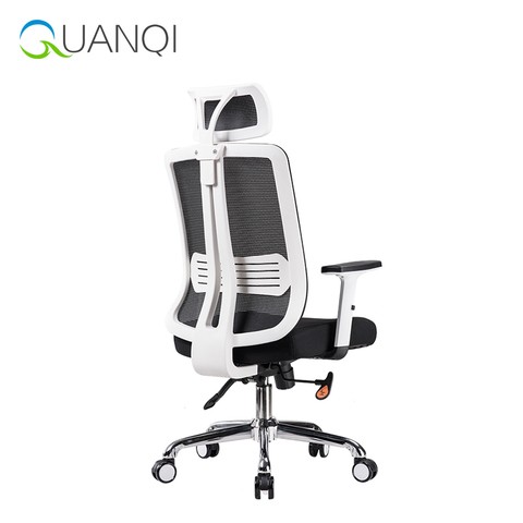 Buy Comfy Swivel Armchair Computer Lounge Chair With Chrome Metal Arms ...