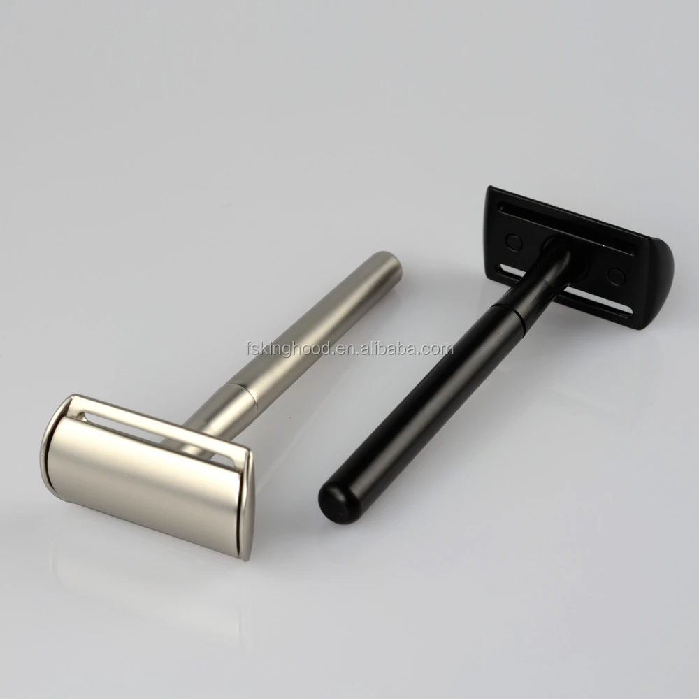 Buy Custom Brass Handle Double Edge Safety Razor from Foshan Kinghood ...