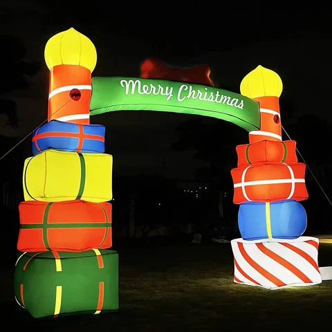 Buy Custom Inflatable Christmas Arch Outdoor Festival Advertising ...