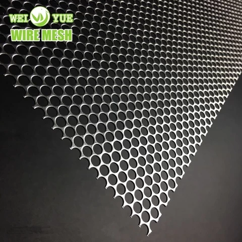 Buy Custom Perforated Etching Sheet Micro Metal Mesh from Hebei Weiyue ...