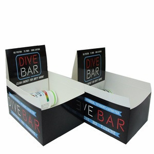 Buy Custom Printed Protein Bar/chocolate Bar Counter Display Packaging ...