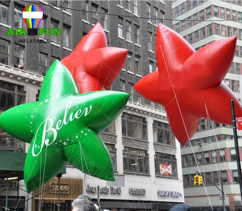 Buy Custom Shape Stars Pentagram Advertising Balloon Inflatable Helium ...