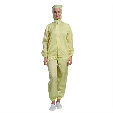Buy Customizable Cleanroom Work Uniform Safety Workwear Antistatic Esd ...