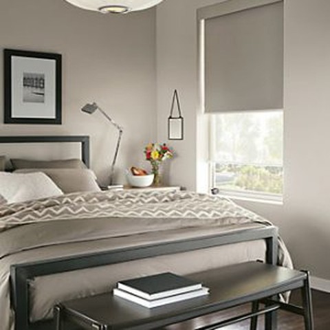 Buy Customized Indoor Roller Blind Baby Blackout Silver Coating Fabric ...