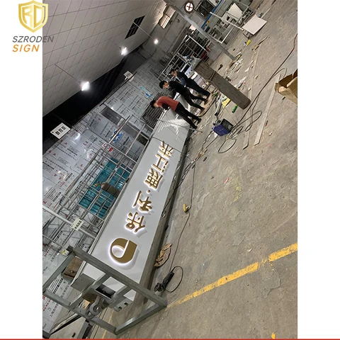 Buy Design And Customize Stainless Steel Pylon Sign Indoor Outdoor ...