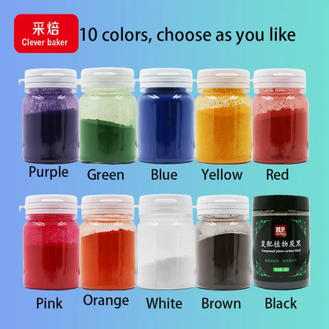 Buy Edible 15g Red Oil Soluble Food Coloring Powder For Dyeing Cake And ...