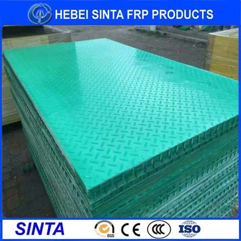 Buy Gritted Surface Fiberglass Reinforced Plastic Grating from Hebei ...