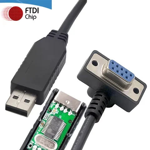 Buy High Compatible Win10 Ftdi Ft232rl Pl2303 Cp2102 Usb To Ttl Serial Cable Db9 Pin Rs232 ...