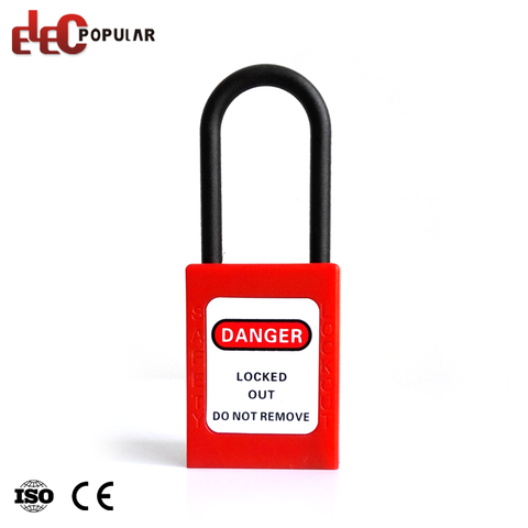 Buy High Quality Oem 4.5mm Diameter Nylon Shackled Slim Safety Padlock ...