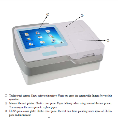 Buy Hospital Clinic Laboratory Clinical Analytical Instruments Elisa ...