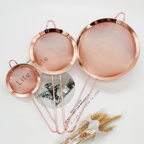 Buy Hot Pot Strainer Wire Mesh Flour Sifter For Powder Fry Juice Fruit ...