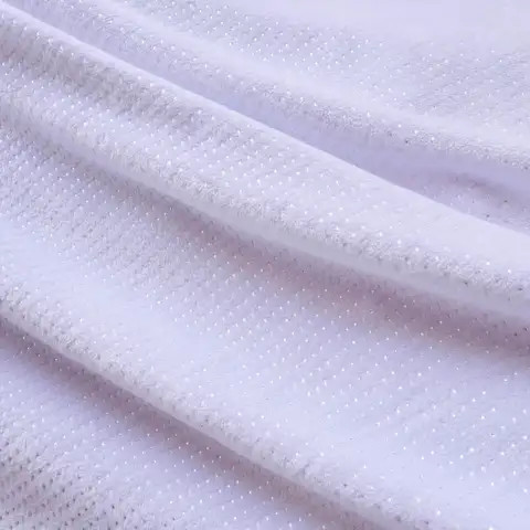 Buy Hot Stamped Flannel Fleece Fabric For Home Textile In Dot Design ...