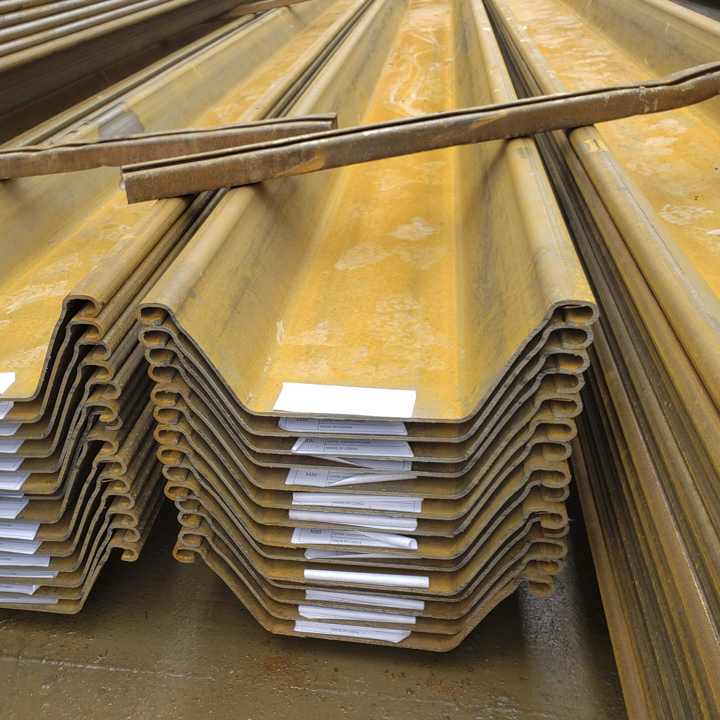 Buy Interlocking Steel Sheet Pile In New And Used Conditions from ...