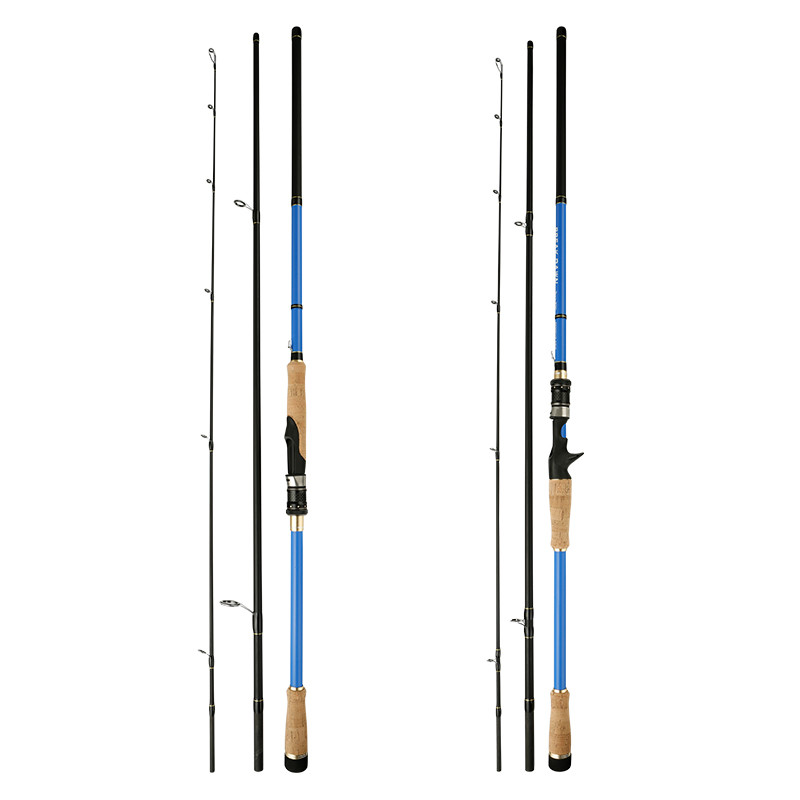 Buy Johncoo 3 Sections Spinning Rods Carbon M Power 1.8m 2.1m 2.4m2.7m ...