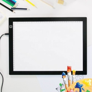 Buy Led Artist Stencil Board Tattoo Drawing Tracing A4 Led Light Pad ...