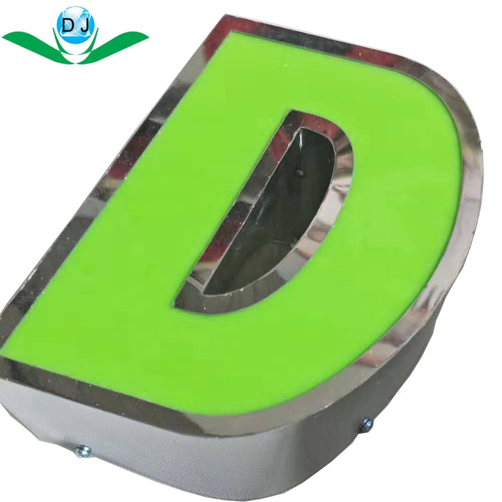 Buy Led Light 3d Letters Illuminated Signs Led Letter Sign Shop Name ...