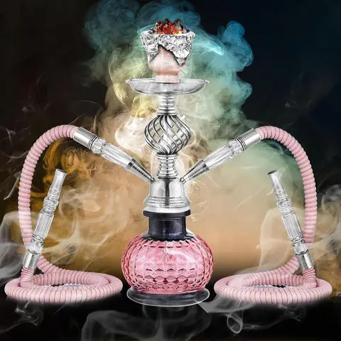 Buy New Arrival Metal Material Smoking Hookah Shisha Mix Color Portable ...