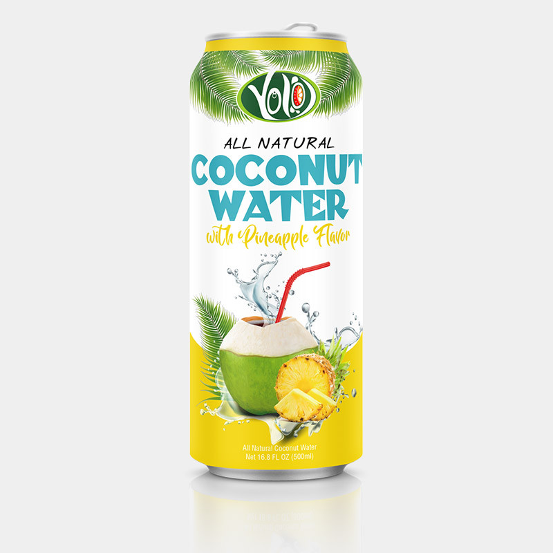 Buy Pure Coconut Water With Fruit Flavours & Pulp In 500ml Canned from ...