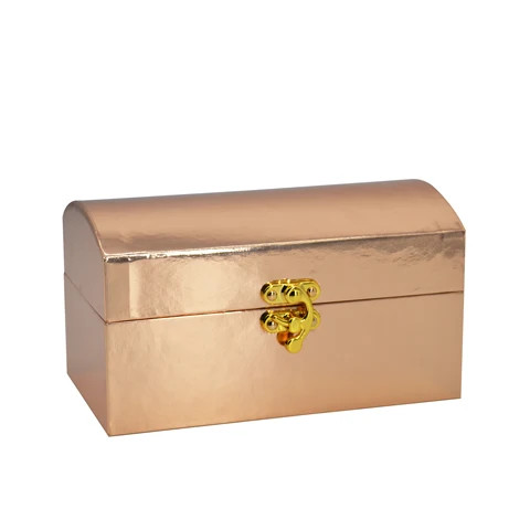 Buy Pirate Surprise Wooden Treasure Chest Craft Gift Boxes With Lock ...