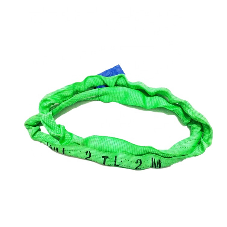 Buy Polyester Soft Webbing Sling Lifting Textile Round Sling from ...