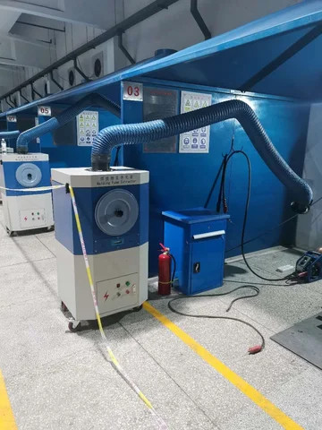 Buy Portable Automatic Clean Smoke Extractor Dust Collector With ...