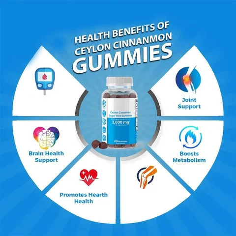 Buy Private Label Sugar Free Ceylon Cinnamon Gummies Healthcare ...