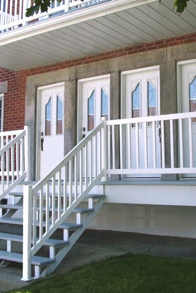 Buy Pvc Plastic Vinyl Railing Porch Stair Railing /handrail from ...