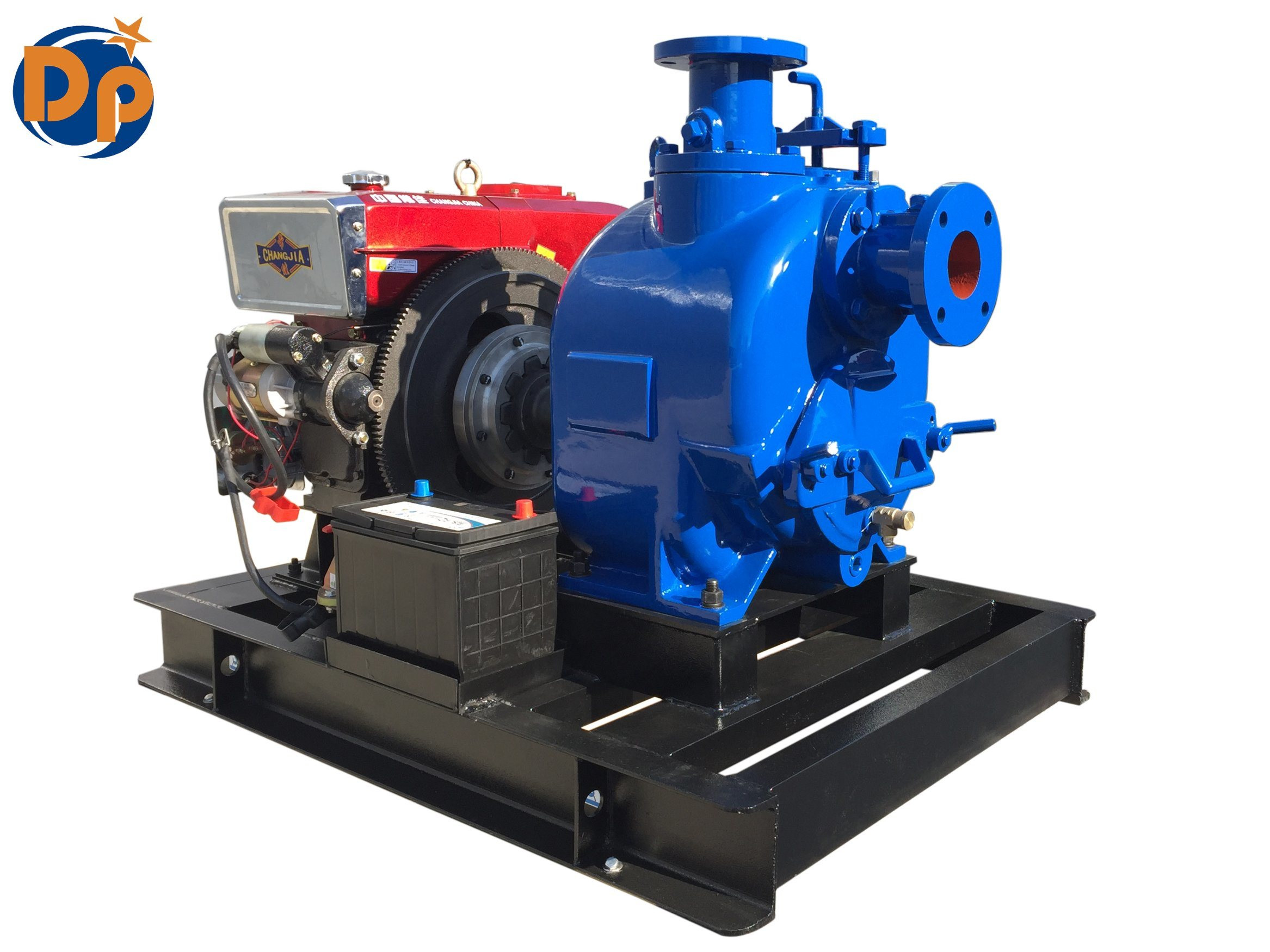 Buy Single Cylinder Diesel Engine Self Priming Pump For Sea Water from ...