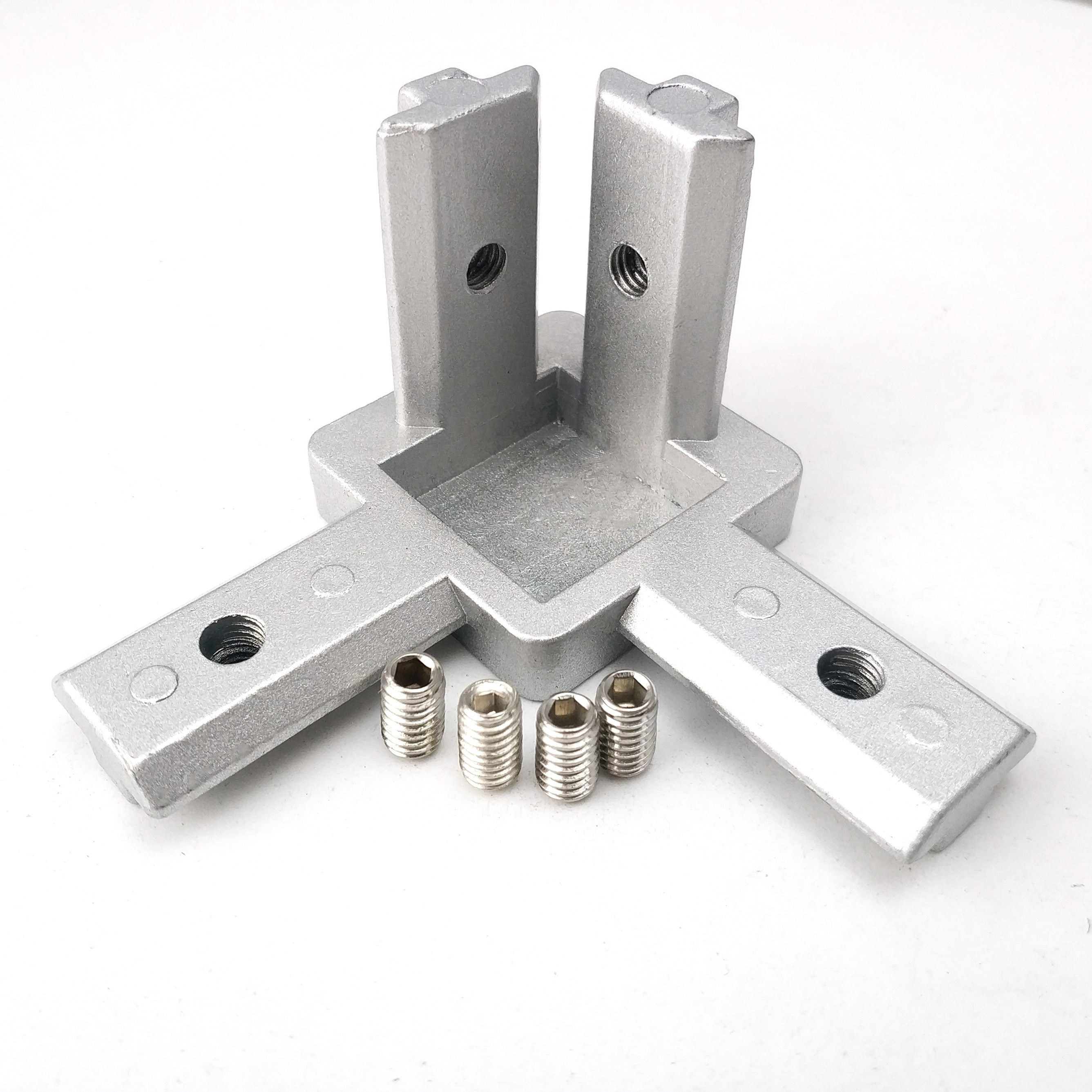 Buy Square Aluminium Pipe Connector Square Tube Joint For Connecting ...