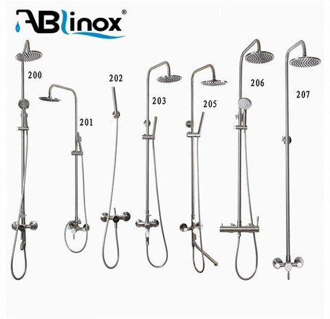 Buy Stainless Steel 304 316 Bathroom Shower Set Bath Shower Outdoor ...