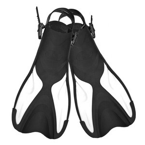 Buy Surfing Diving Fins Open Heel Rubber Underwater Sports Snorkeling ...
