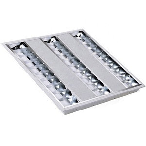 Buy T8 Recessed Grille Lamp 2x18w 2x36w 3x18w 3x36w 4x18w 4x36w V Shape ...