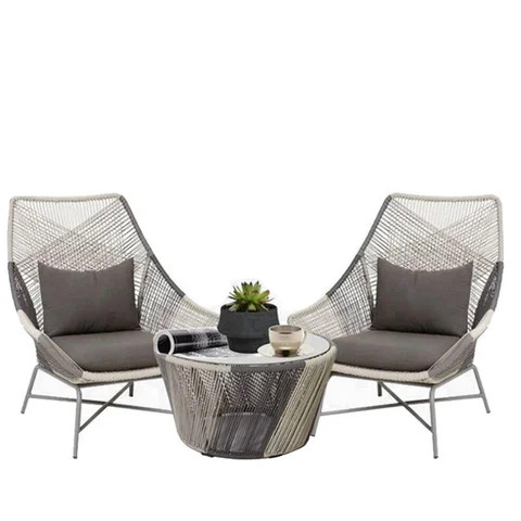 Buy Terrace Set Vine Outdoor Table And Chair Courtyard Furniture Set ...