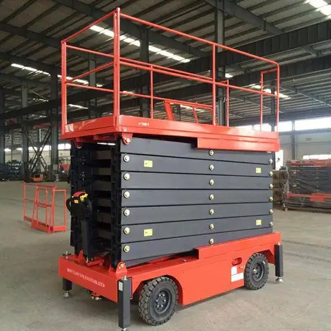 Buy Terrain Electric Scissor Lift Hydraulic Pump Lifting Platform With ...