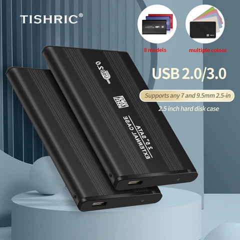 Buy Tishric Hdd Case 2.5 Inch Usb 3.0 To Sata 3.0 Hard Drive Enclosure 2.5" Hdd Enclosure Box ...