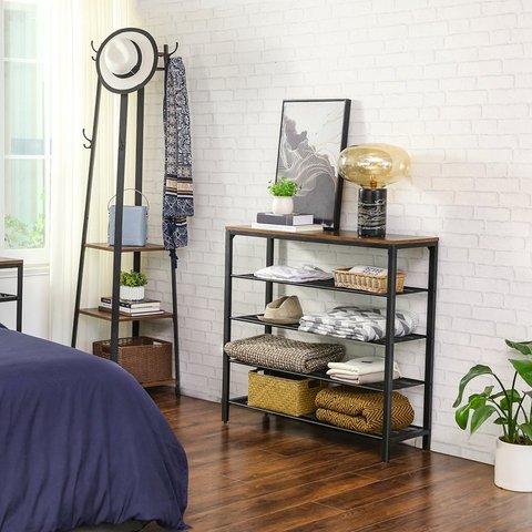 Buy Vasagle Easy Assembly Kd Funiture Entryway Hallway Industrial ...