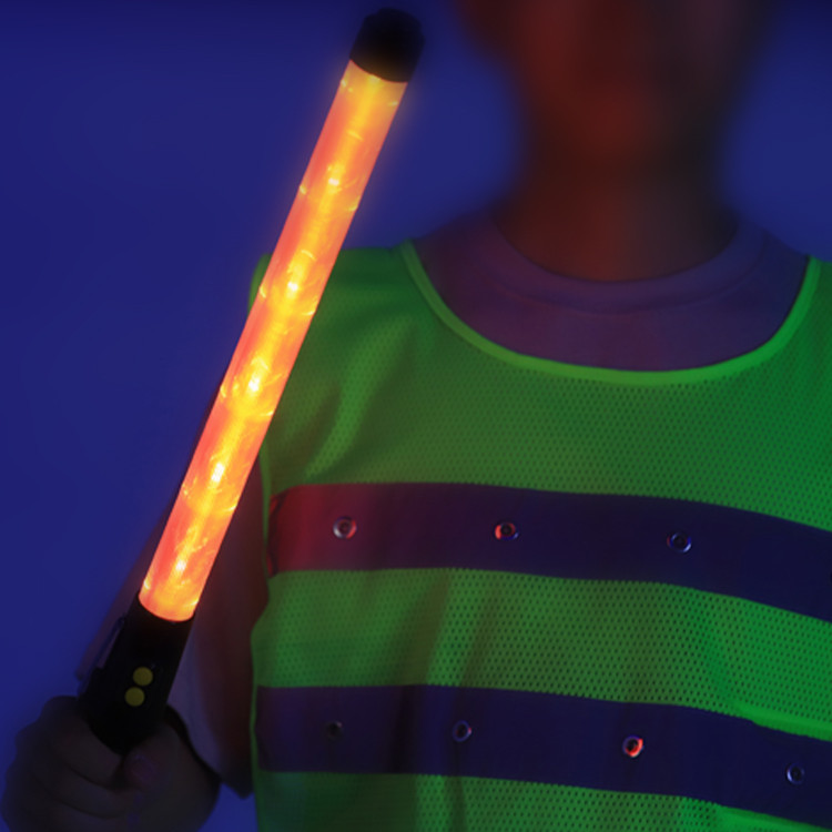 Buy Waterproof Battery Led Traffic Wand Control Reflective Safety Baton ...
