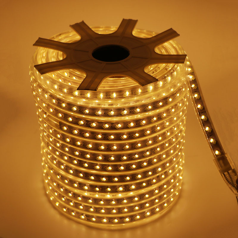 Buy White & Warm White 120leds/m 220v 5730 Color Dual White Dimmable ...