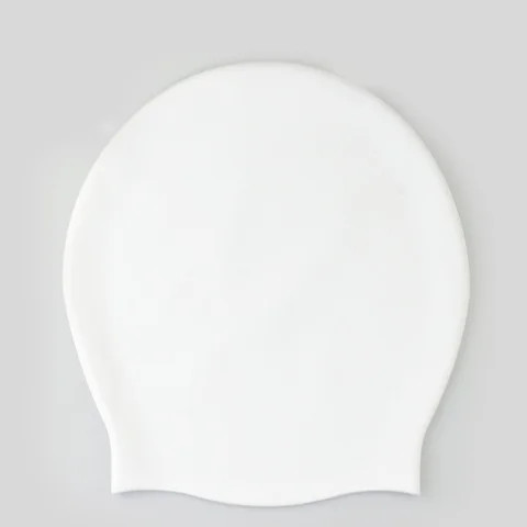 Buy Womens Comfortable Non-allergenic Large Silicone Swim Cap ...