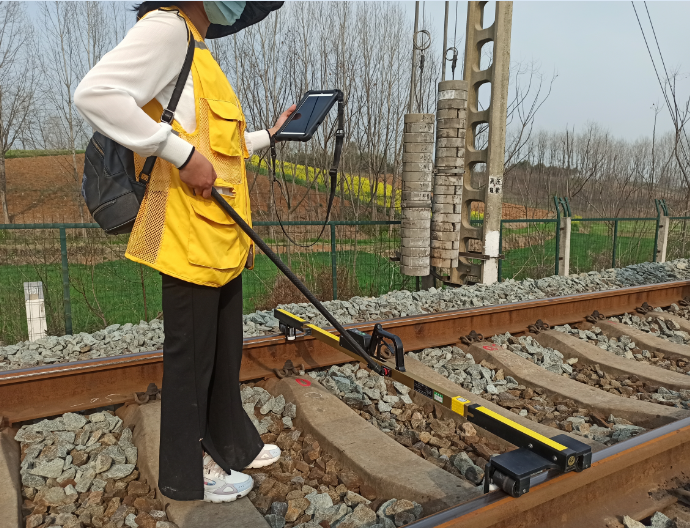 Buy Railway Portable Digital Rolling Track Gauge For Track Geometry ...