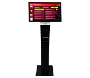 Buy Snappy Queue Management System Ticket Dispenser Free Stand 21 5